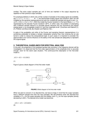 Spectral Analysis of Sample Rate Converter | PDF