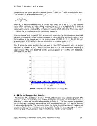 Design and Implementation of Low Ripple Low Power Digital Phase-Locked Loop | PDF