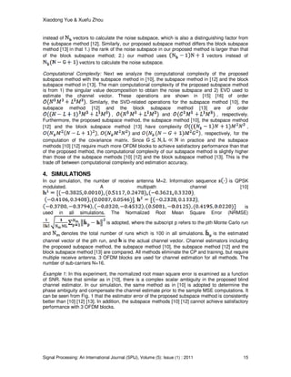 A Subspace Method for Blind Channel Estimation in CP-free OFDM Systems | PDF