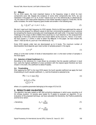 New Method of R-Wave Detection by Continuous Wavelet Transform | PDF | Heart and Cardiovascular ...