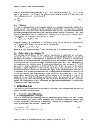A Non Parametric Estimation Based Underwater Target Classifier | PDF