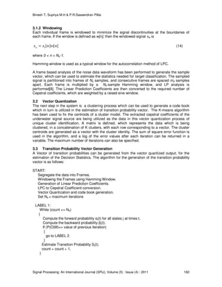 A Non Parametric Estimation Based Underwater Target Classifier | PDF