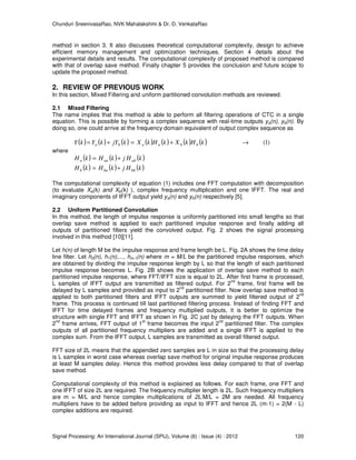 Real-time DSP Implementation of Audio Crosstalk Cancellation using Mixed Uniform Partitioned ...
