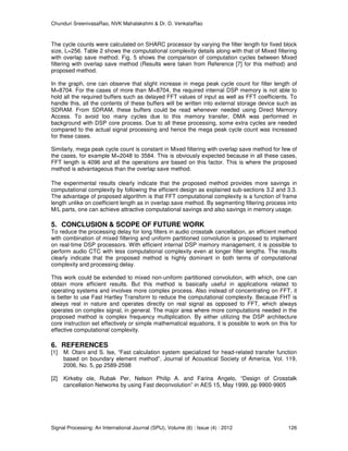 Real-time DSP Implementation of Audio Crosstalk Cancellation using Mixed Uniform Partitioned ...