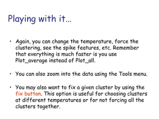 Spike sorting-tutorial | PPT