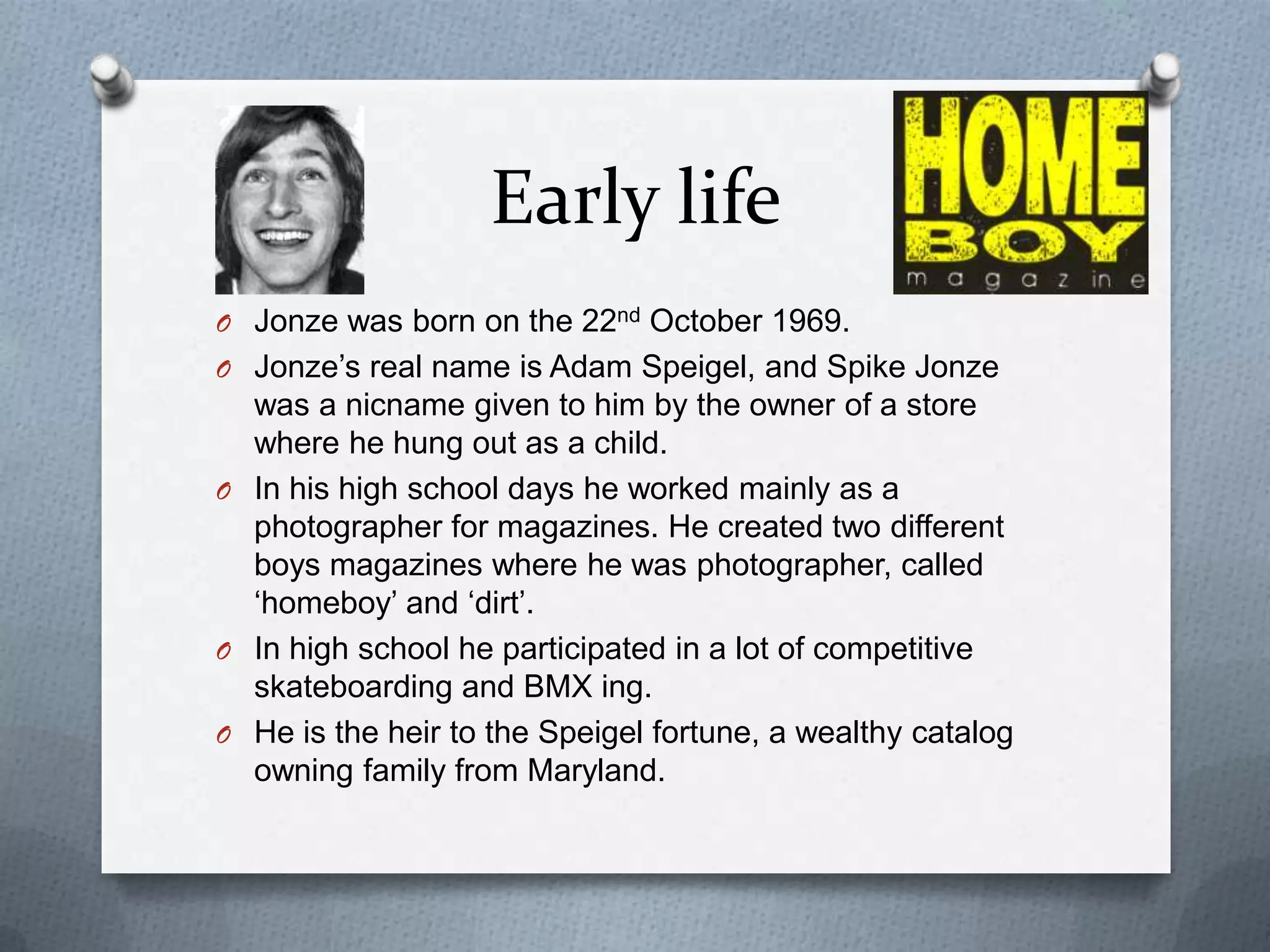 Spike jonze directors study | PPTX