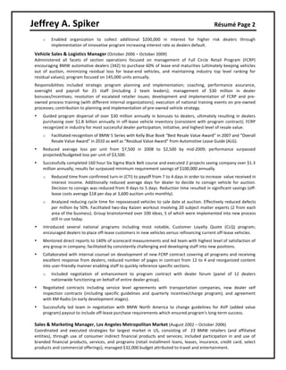 Spiker Jeffrey Resume7[1] | PDF