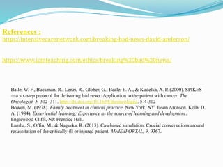 SPIKES-A tool for breaking bad news.pptx