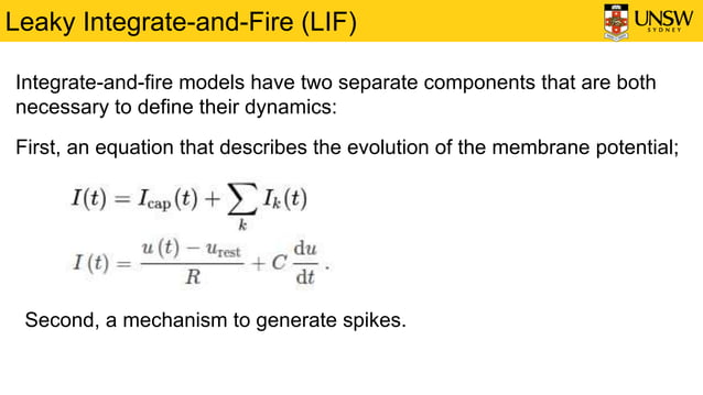 Spiking neural network: an introduction I | PPTX | Physics | Science
