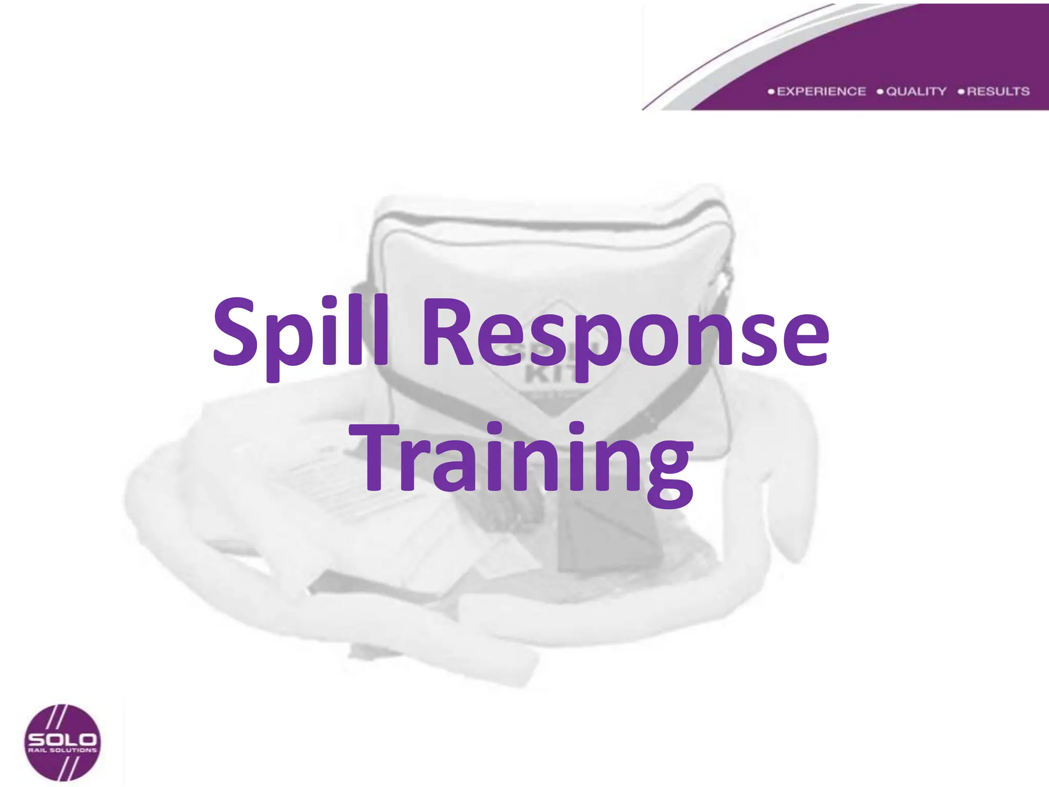 Spill Response & Management Presentation | PPTX