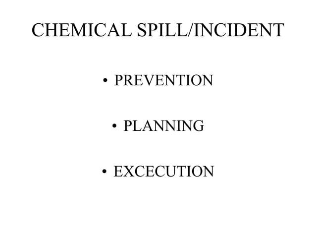 Chemical Spill Drill Guidelines for Simulated Laboratory Spills – For ...