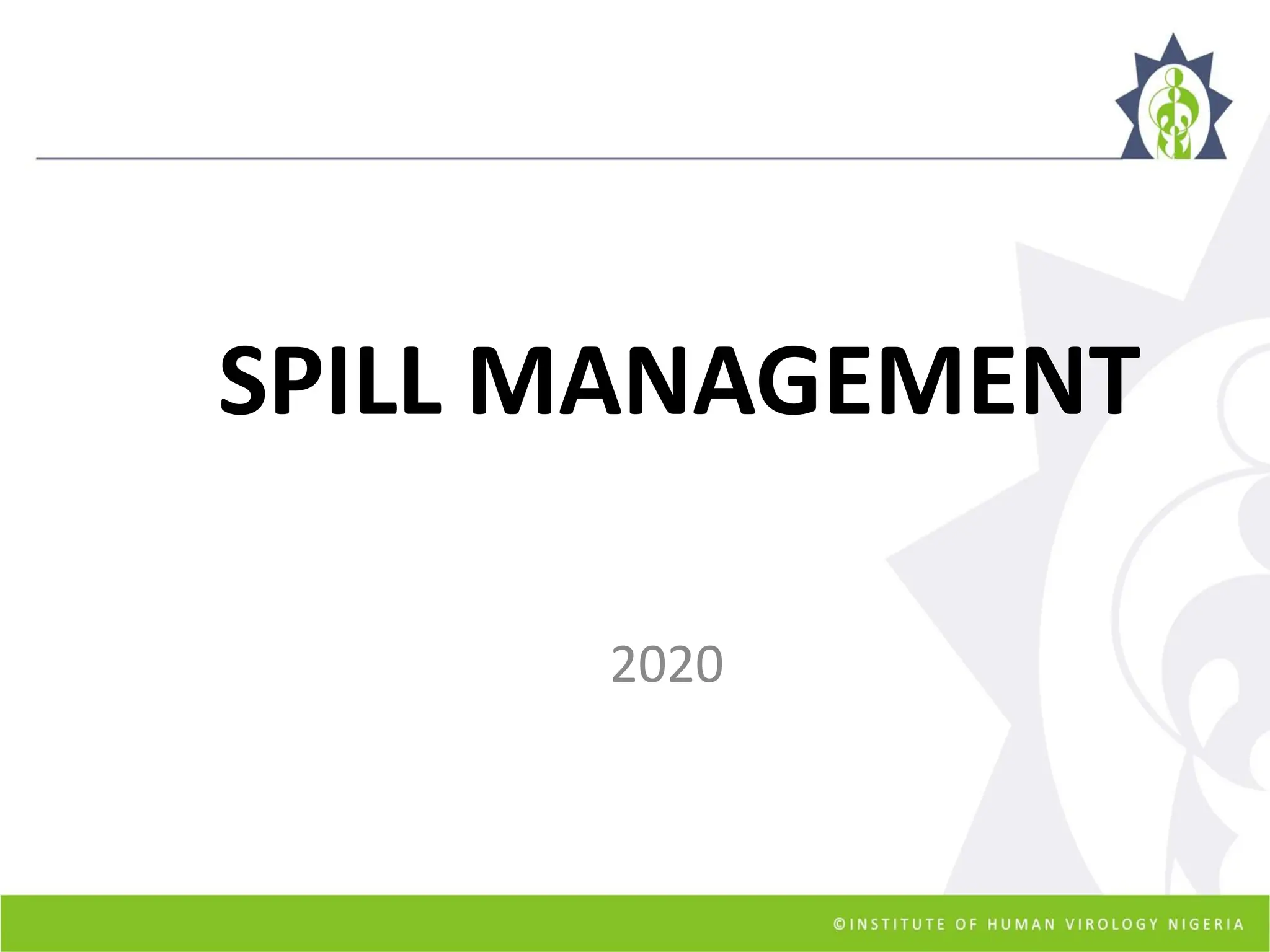 Spill-Management and waste management pdf | PDF