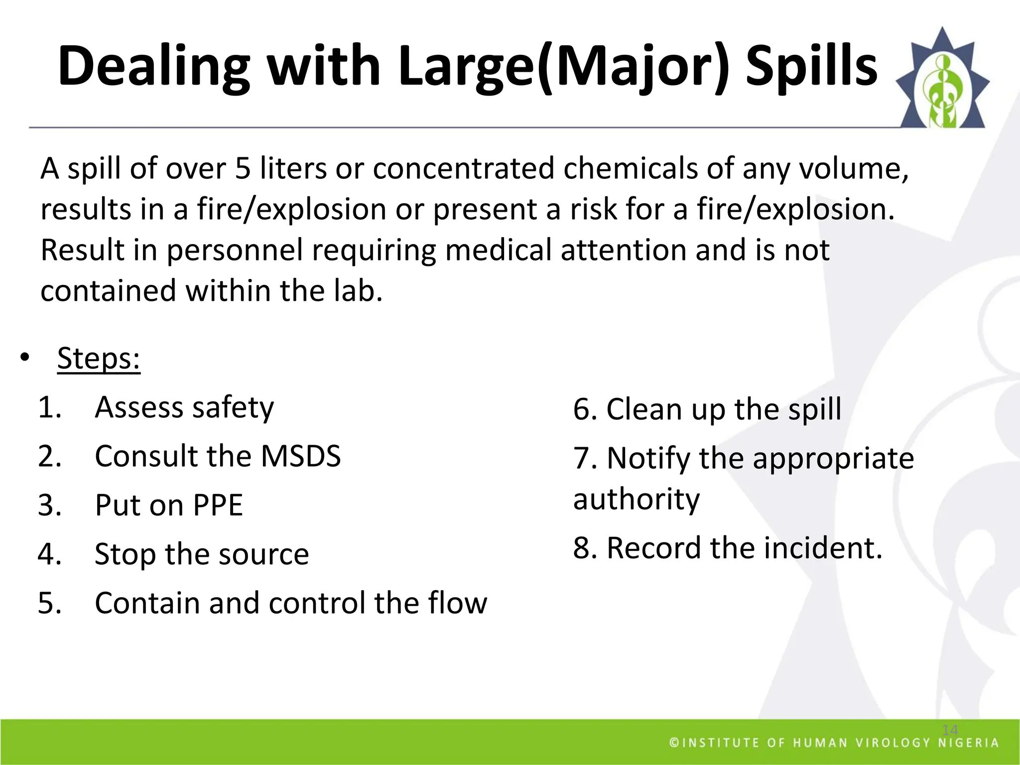 Spill-Management and waste management pdf | PDF