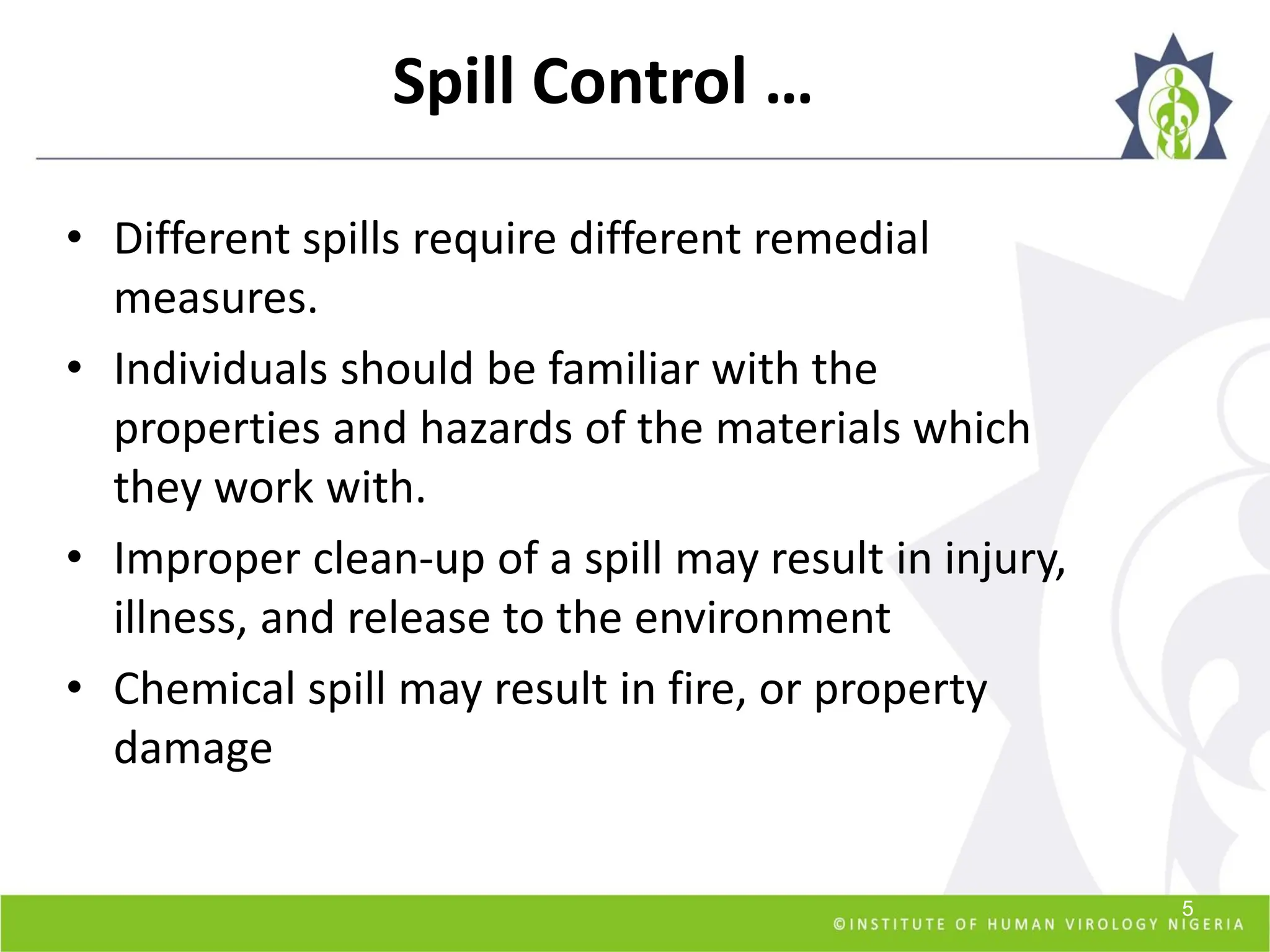 Spill-Management and waste management pdf | PDF