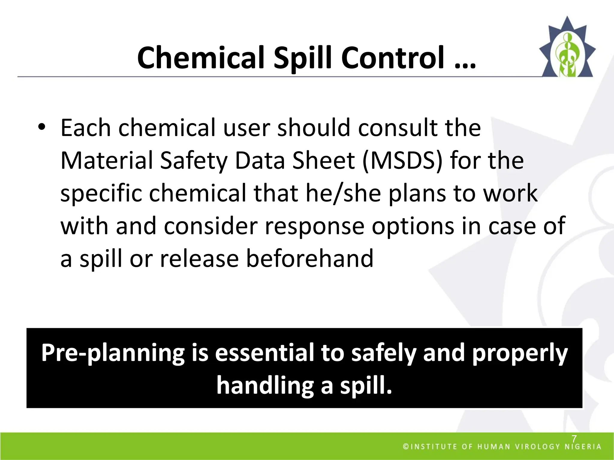 Spill-Management and waste management pdf | PDF