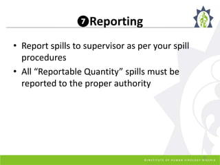 Spill-Management and waste management pdf | PDF