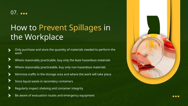 Spillage Response Awareness Presentation | PPT