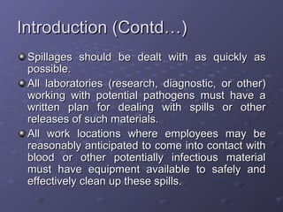 Spill control | PPT
