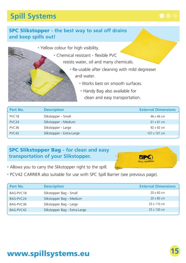 Spill Kits And Containment Systems | PDF