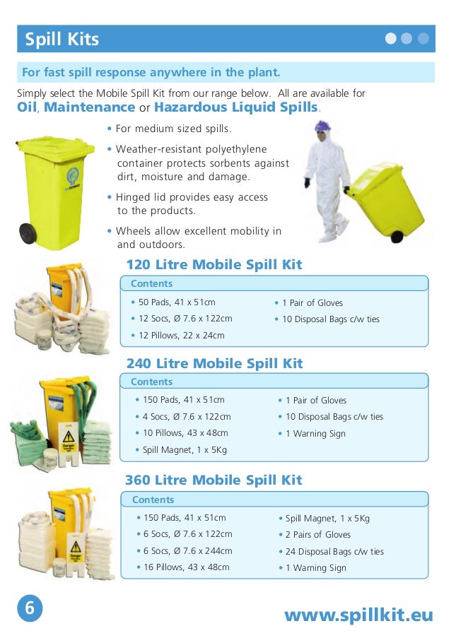 Oil Technics Ltd: Introduce Spill Kits and Containment Systems