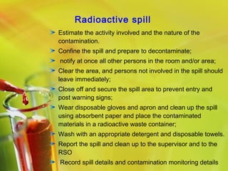 Spill management | PPT