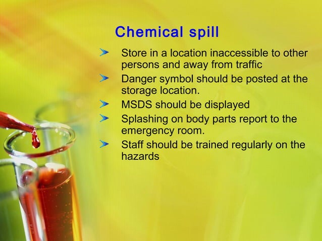 Spill management | PPT
