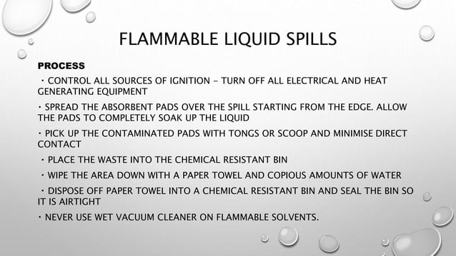 Spill Management.pptx | First Aid | Injuries