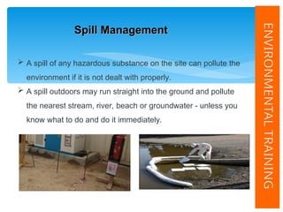 Chemical Spill Management in construction.ppt