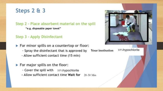 SPILL MANAGEMENT .pptx | First Aid | Injuries