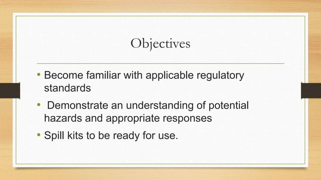 SPILL MANAGEMENT .pptx | First Aid | Injuries