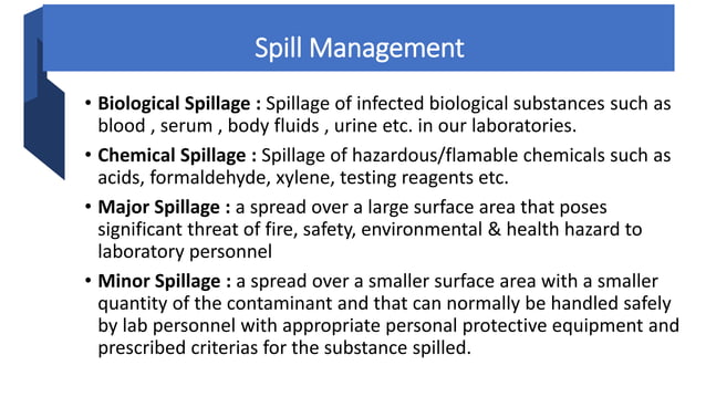 Spill Management Chemical Hygiene-FINAL PPT SAYAN2.pptx
