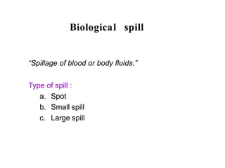 SPILL MANGEMENT for health care providers.pptx