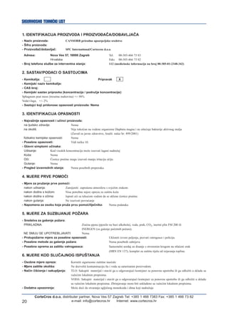 IBT doo Eko Stit ABSORBENT Organski Brosura Spillsorb Cansorb Ibt Doo ...