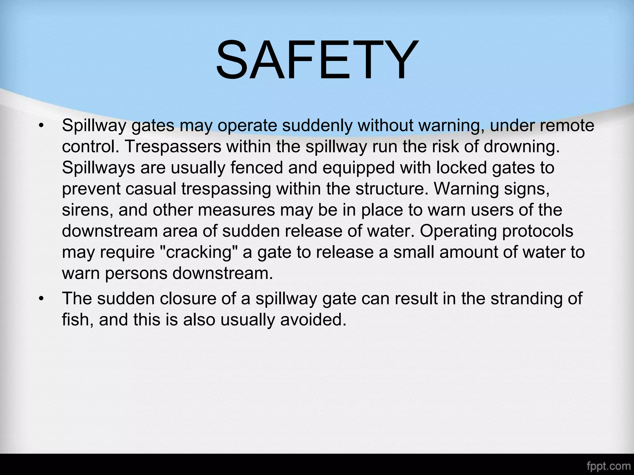 Spillway | PPT