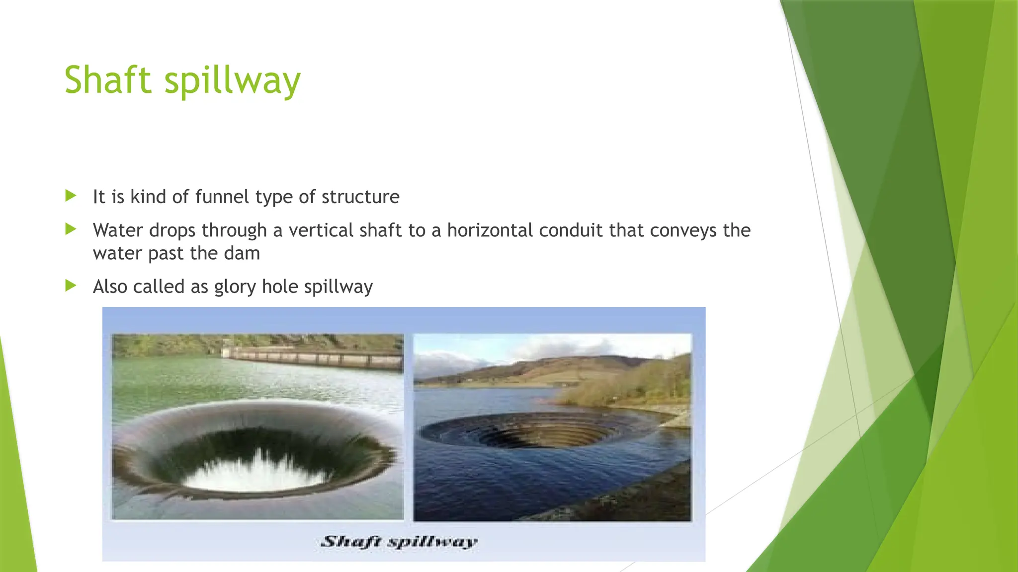 Spillway meaning of spillway and their types | PPTX