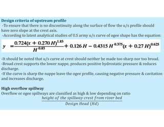 spillway designs calculations and examples illustrating the working principle of an ogee ...