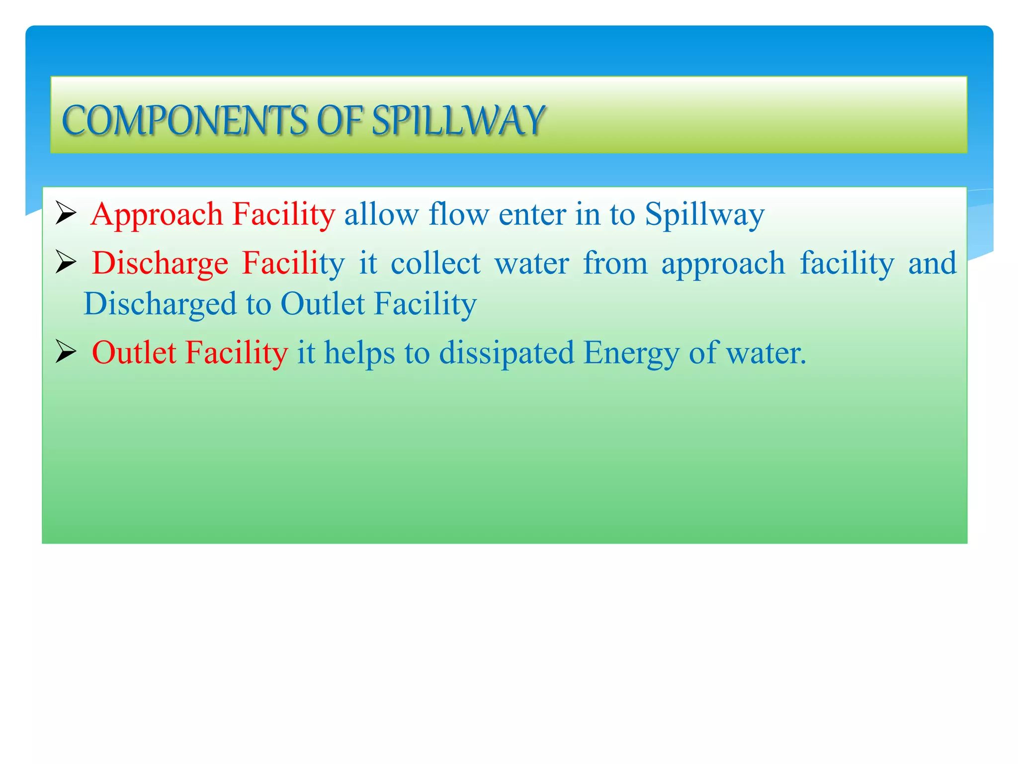 Spillway and gates | PPTX