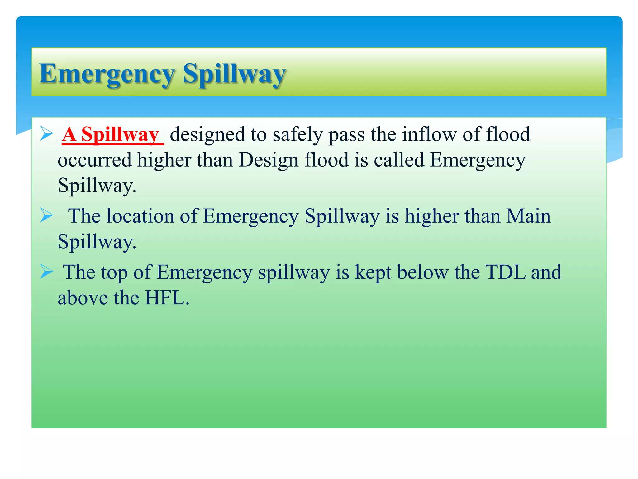 Spillway and gates | PPTX