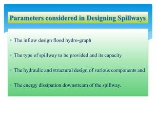 Spillway and gates | PPTX