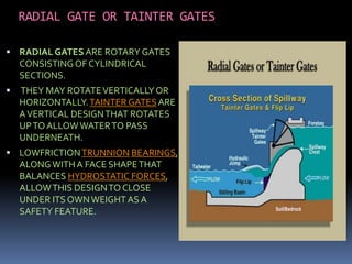 Spillway gates | PPTX