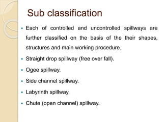 Spillways | PPT