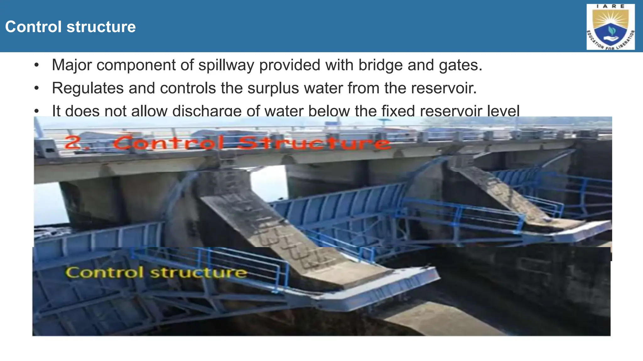 Spillways description and design procedure | PPTX