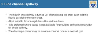 Spillways description and design procedure | PPTX