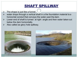 Spillways, Spillway capacity, flood routing through spillways ...