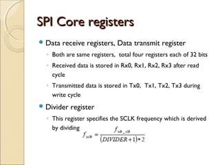 Spi master core verification | PPT