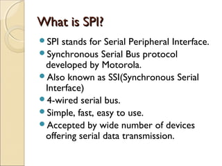 Spi master core verification | PPT