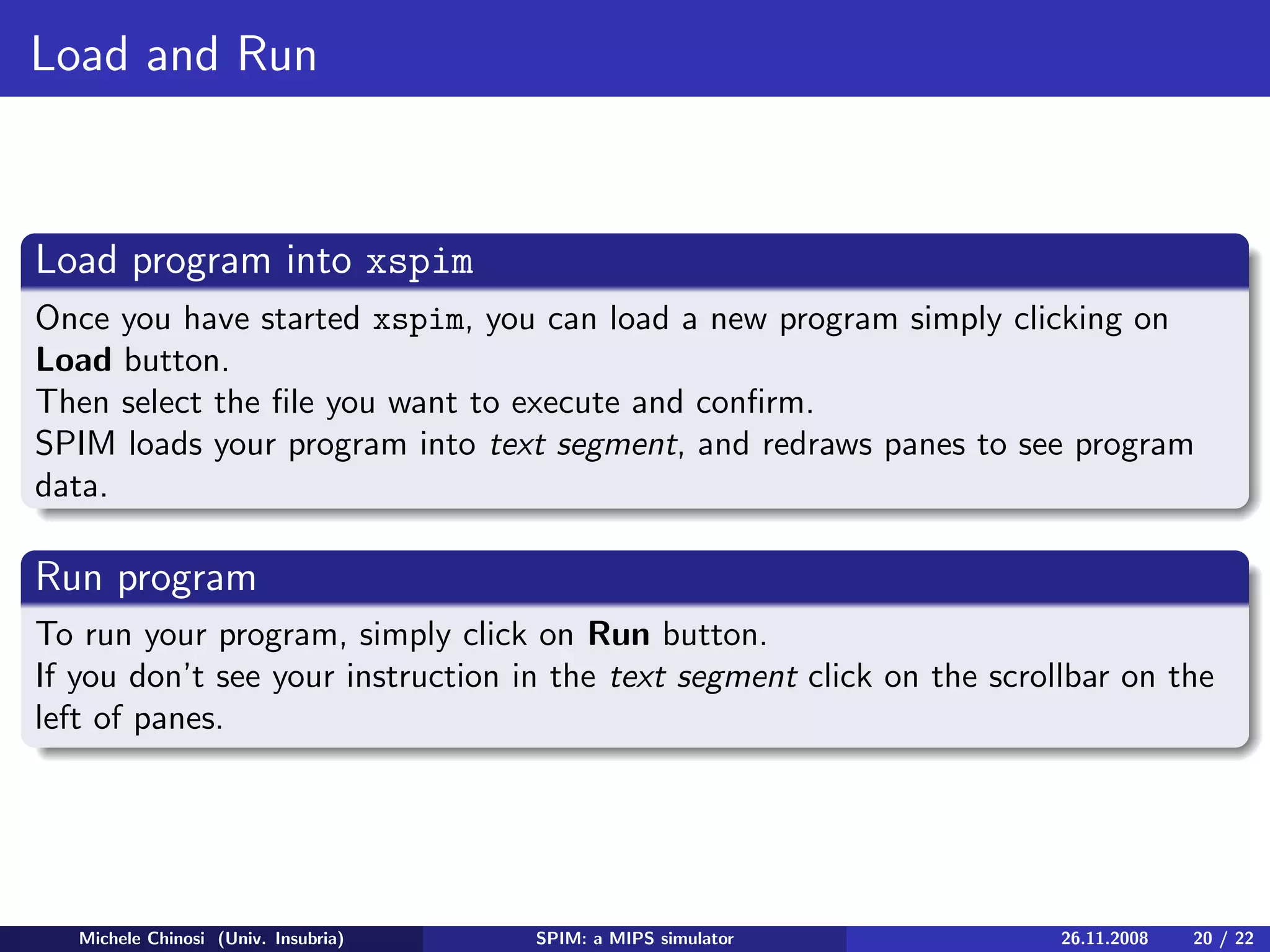 Spim Mips Simulator | PPT