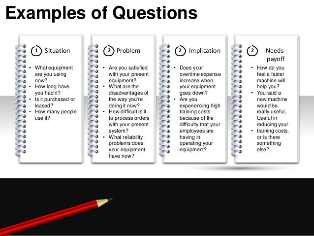 Spin Questioning - Probing for Prospect Information during a Sales Ca…