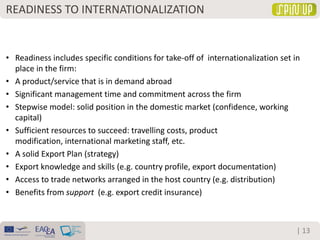 Internationalisation for Growth | PPT