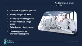 Robot jako współpracownik | PPTX | Robotics | Technology & Computing